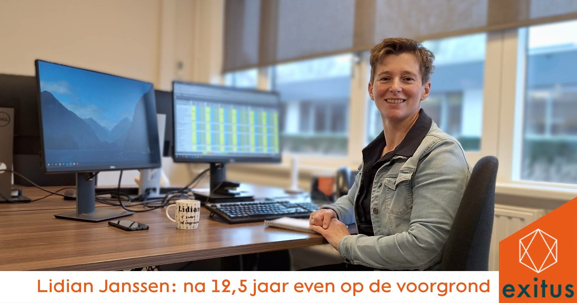 Lidian Janssen: al 12,5 jaar op de achtergrond, maar soms ook op de ...
